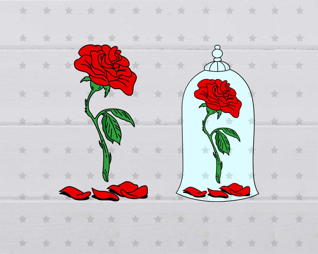 Rose SVG, Clipart, Digital File - Etsy
