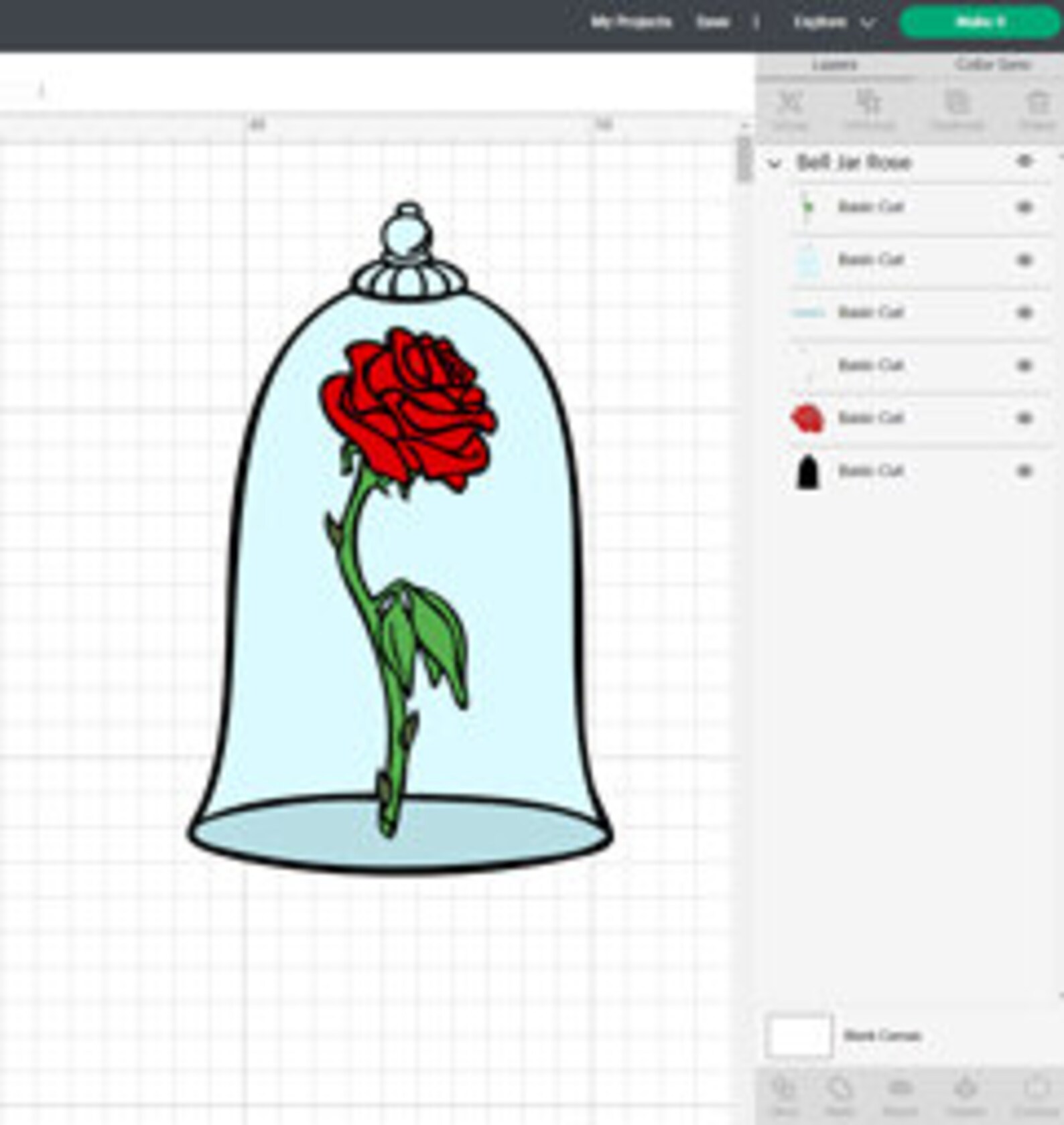 Rose SVG, Clipart, Digital File - Etsy