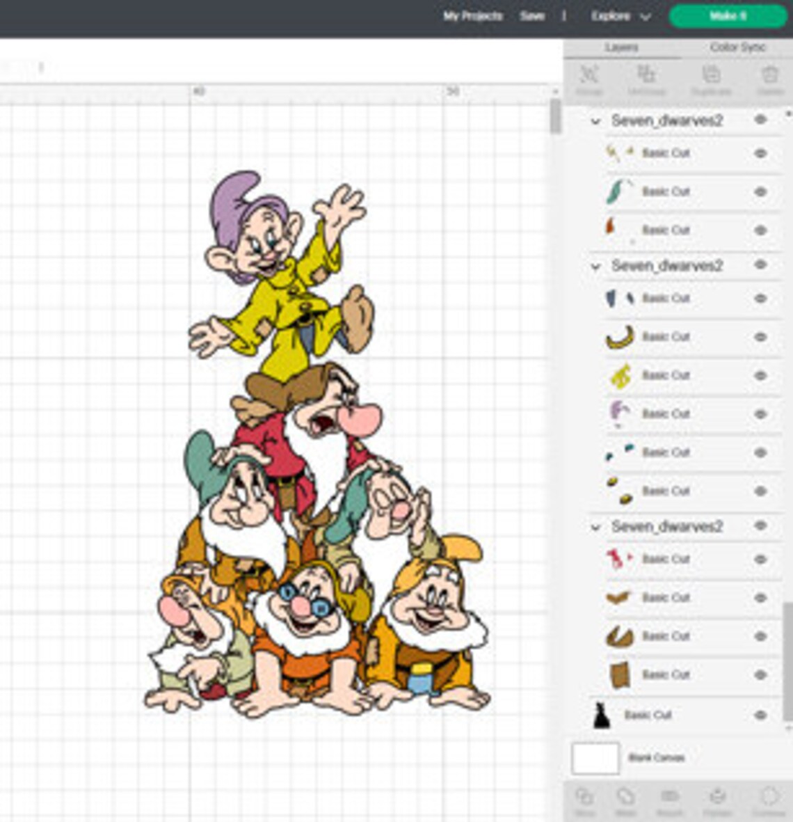 Dwarf SVG, Clipart, Digital File - Etsy
