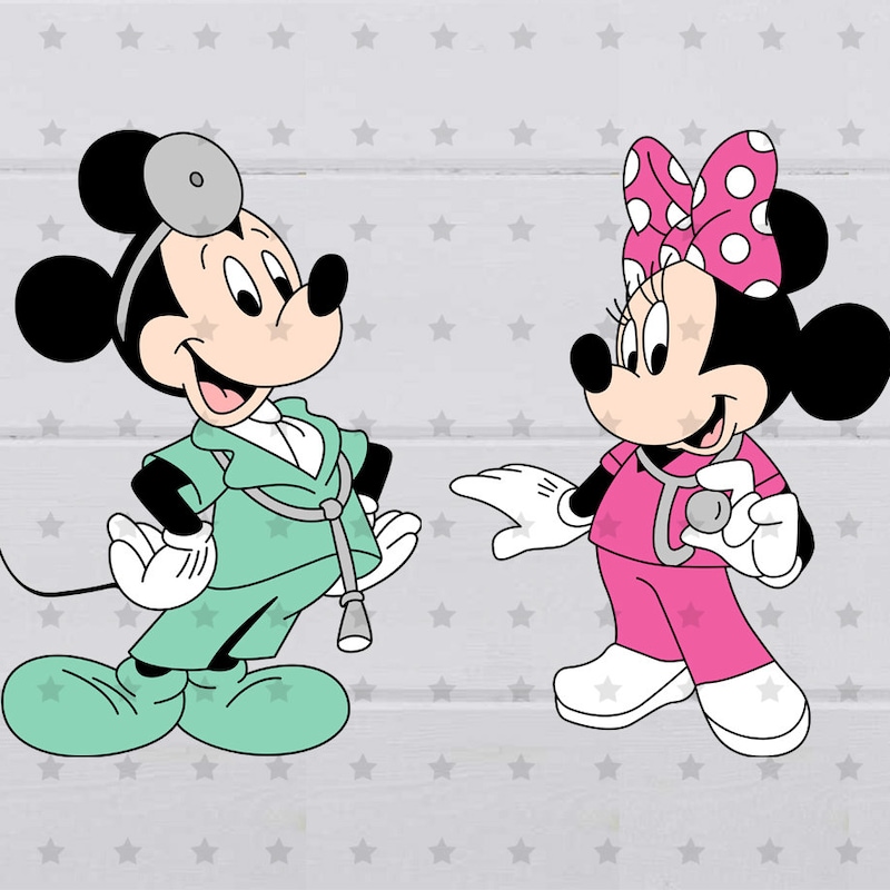 Minnie Mouse Nurse Svg - Etsy