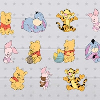 Layered Baby Pooh Svg Bundle, Instant Download, Bundle for Cricut ...