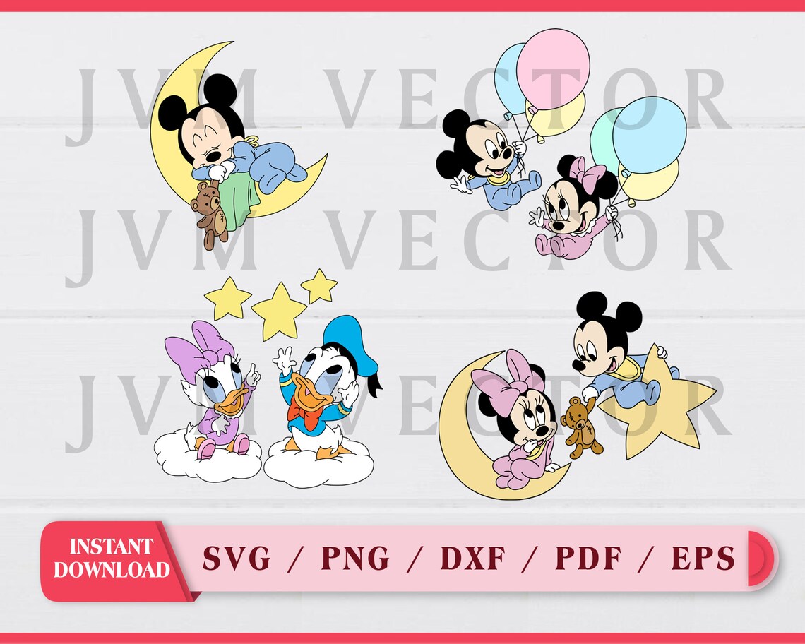 Baby Mouse SVG, Clipart, Digital File - Etsy