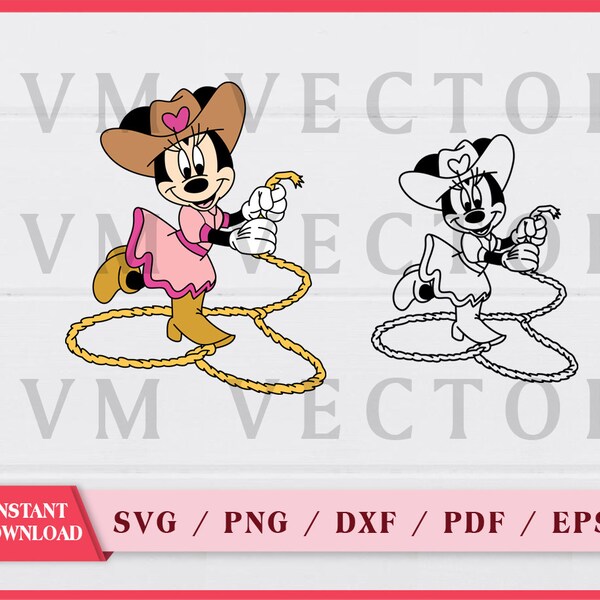 Minnie Mouse Svg' - Etsy