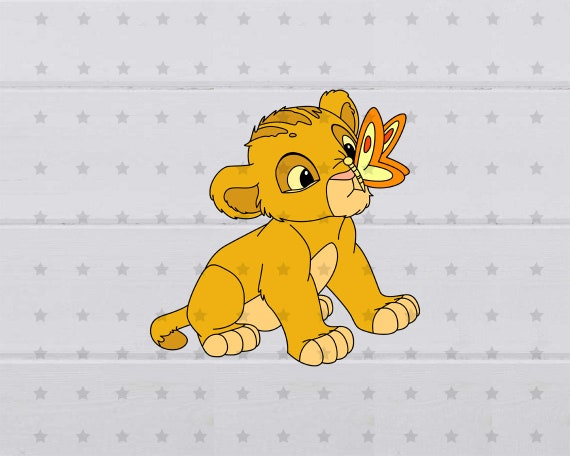 Baby Simba Clipart