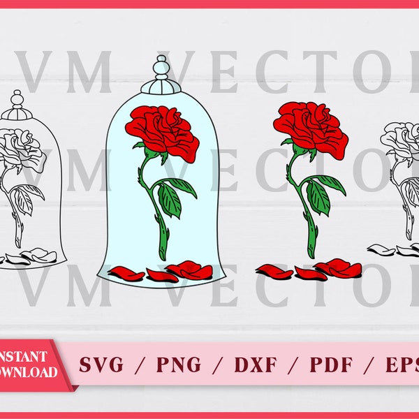 Enchanted Rose - Etsy