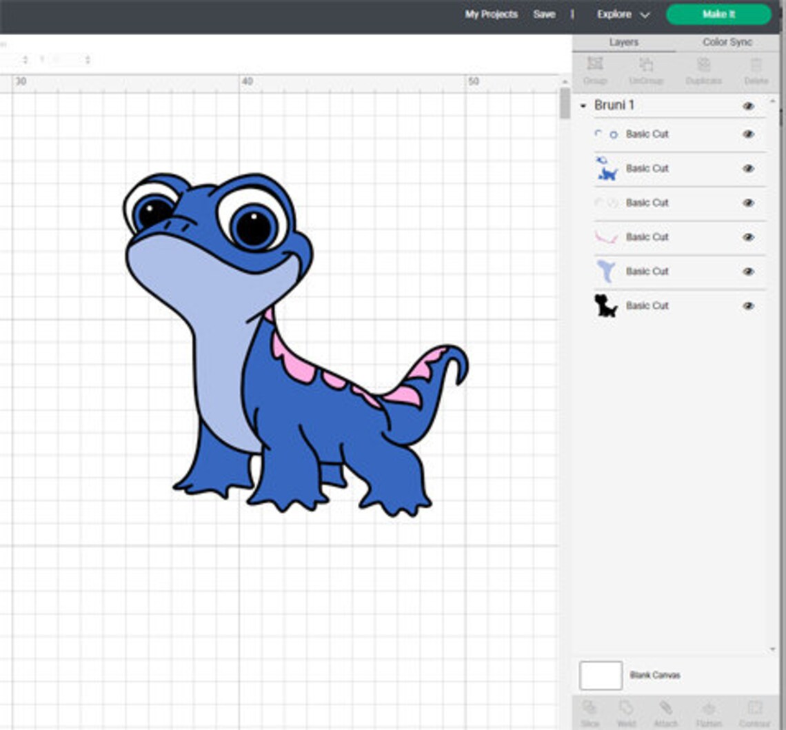 Bruni SVG Clipart Digital File - Etsy