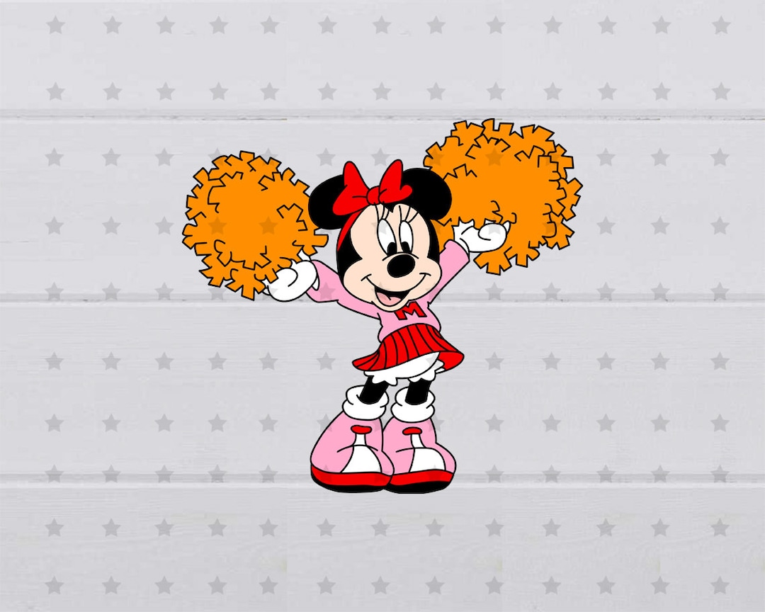 Mouse Cheerleader SVG, Clipart, Digital File - Etsy