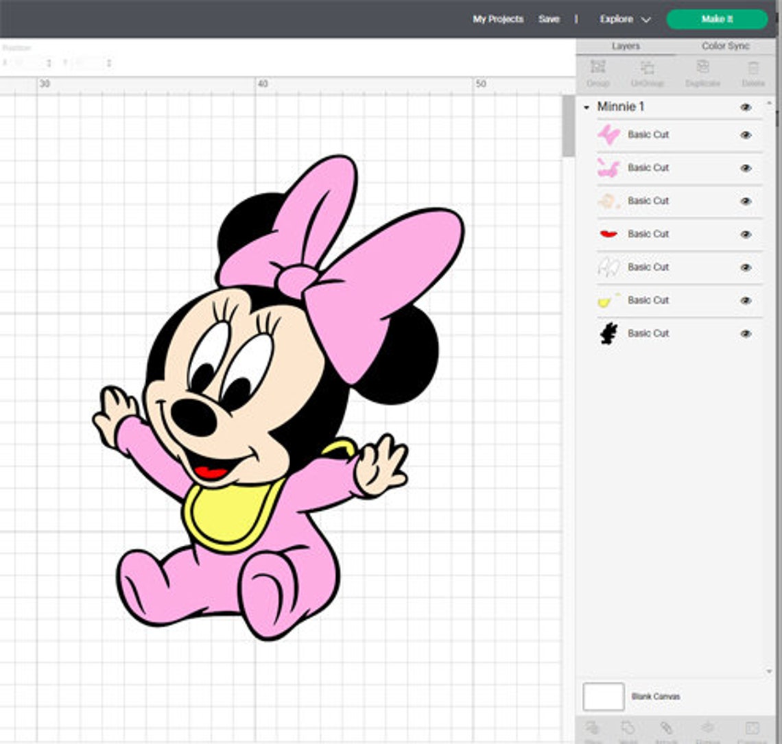 Baby Mouse SVG Clipart Digital File - Etsy