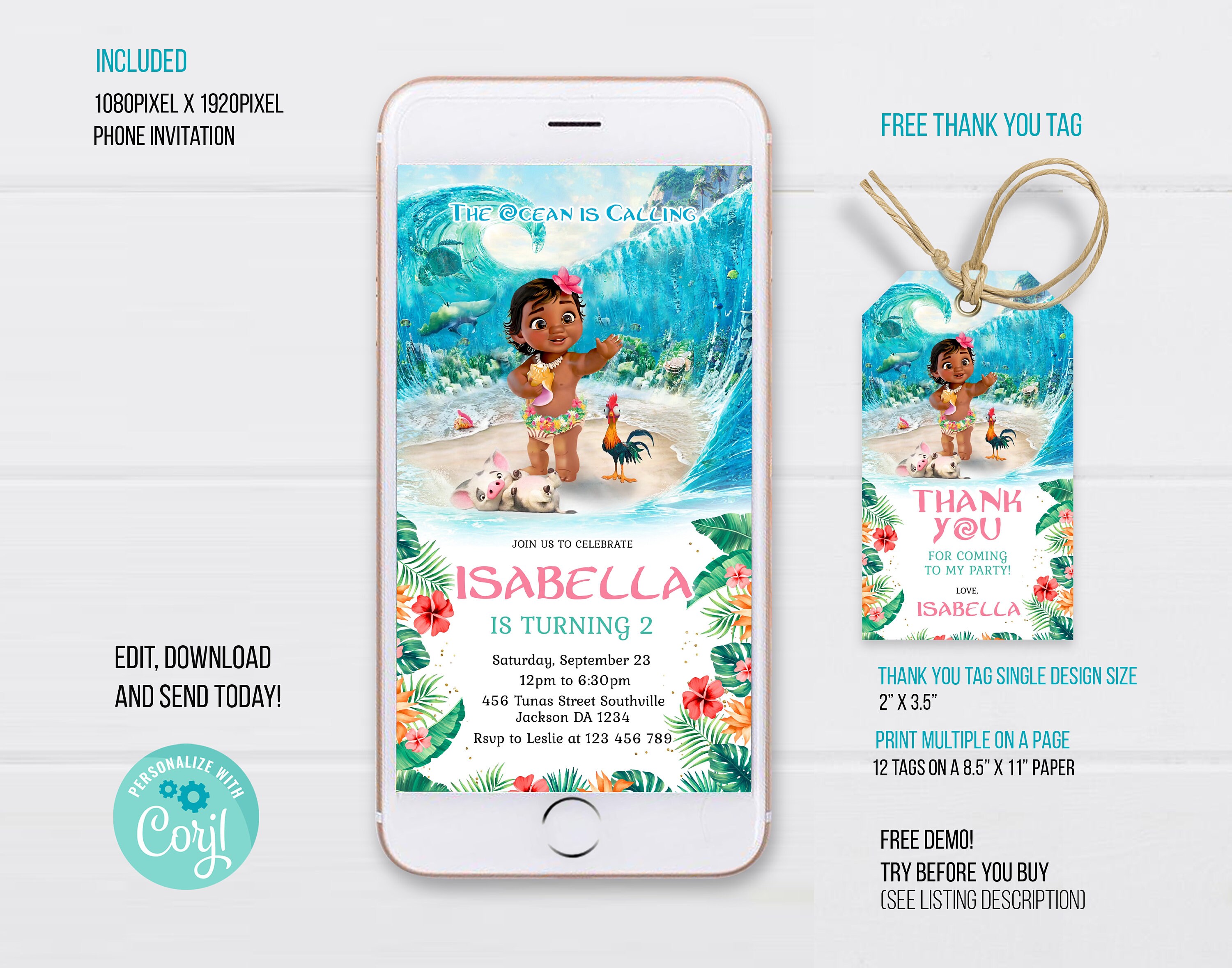 Kids Phone Birthday Invitation Template Kids Phone Birthday - Etsy