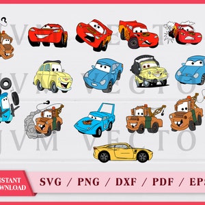 Cars Outline SVG, Clipart, Digital File - Etsy