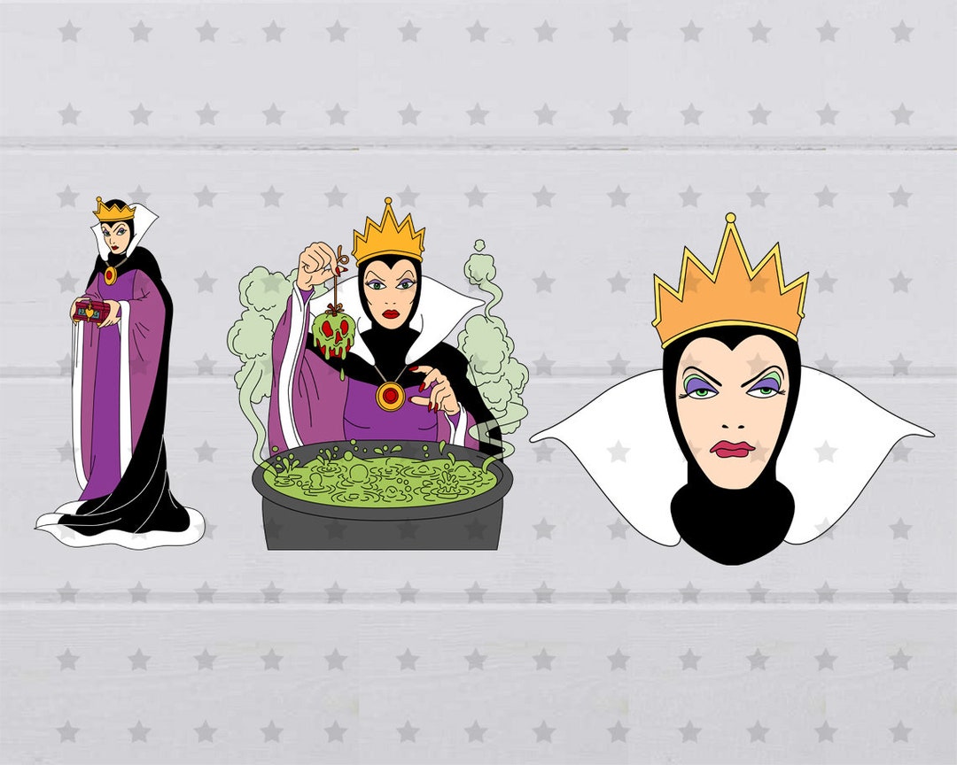 Queen Evil SVG, Clipart, Digital File - Etsy