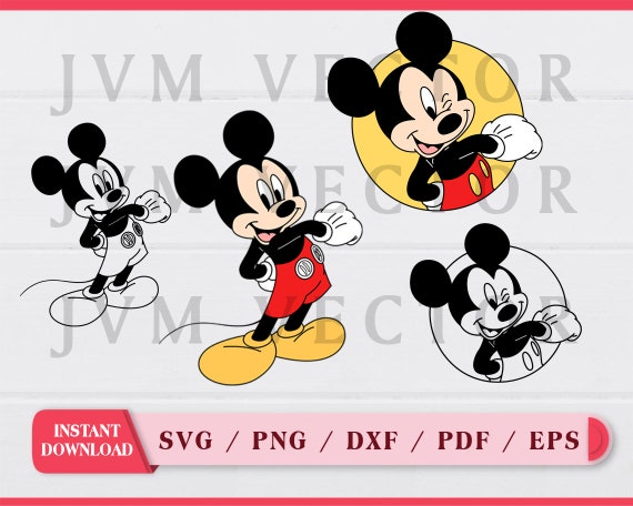 Mouse SVG Clipart Digital File - Etsy