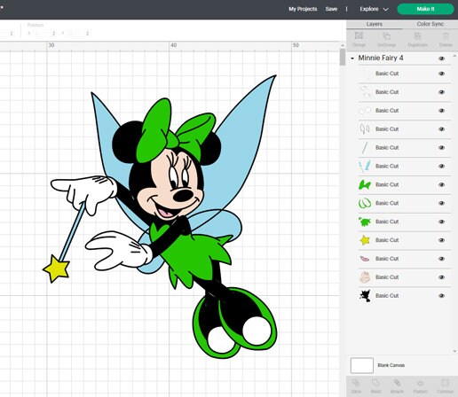 Mouse Fairy SVG Clipart Digital File | Etsy