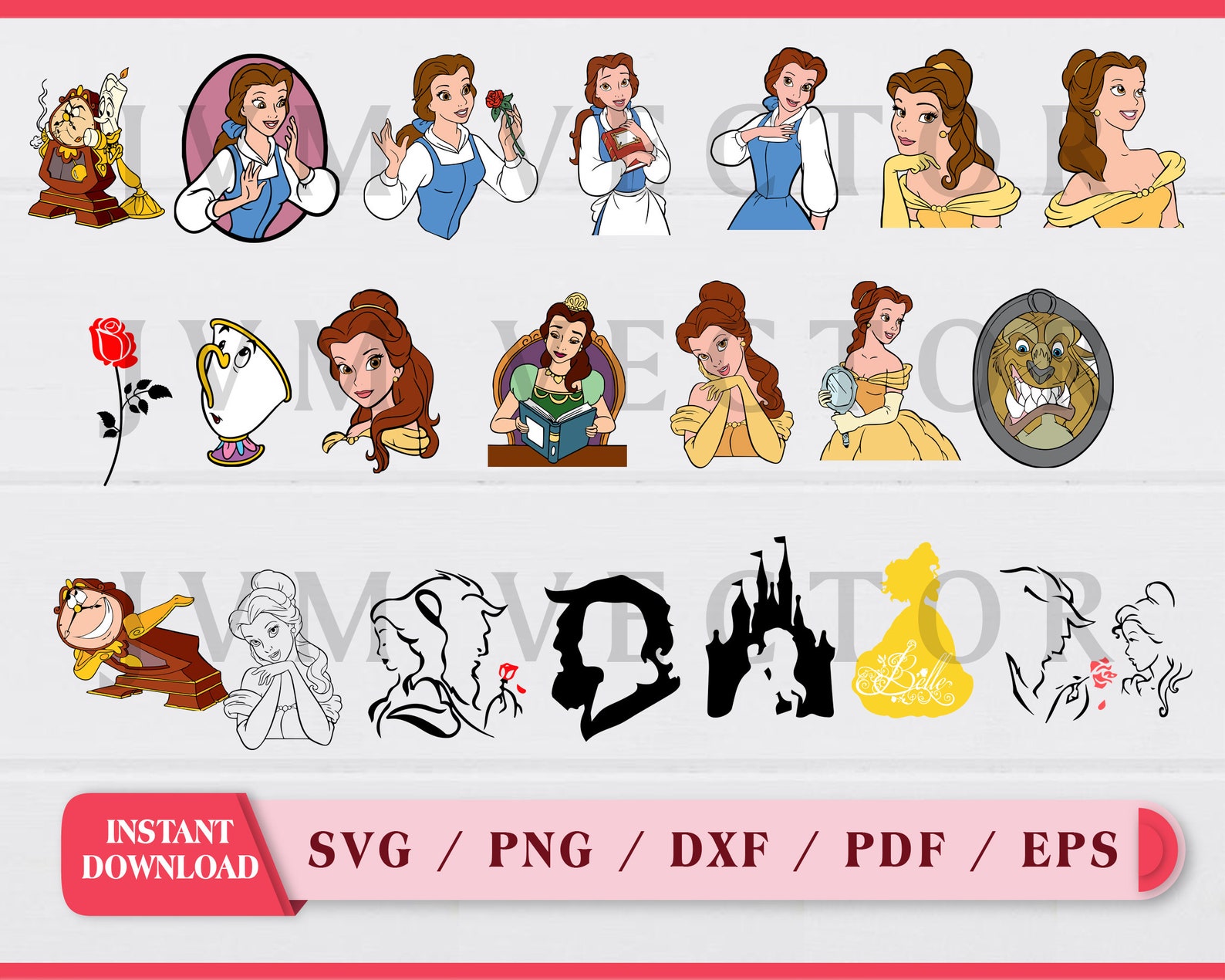 Beauty SVG, Clipart, Digital File - Etsy