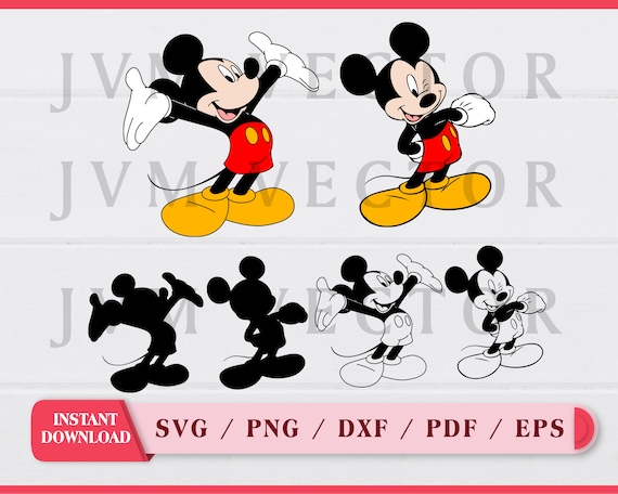 Mouse SVG Clipart Digital File - Etsy