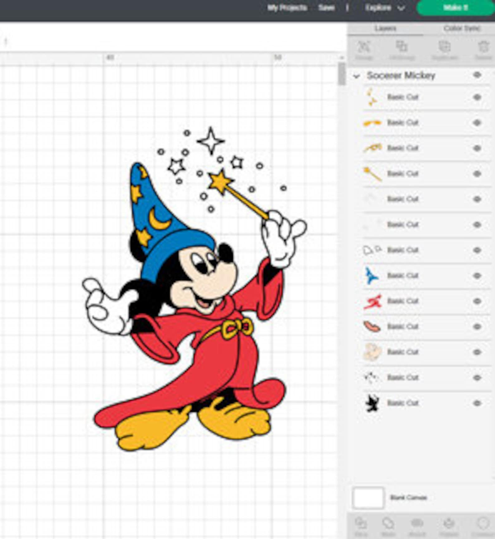 Mouse Sorcerer SVG, Clipart, Digital File - Etsy
