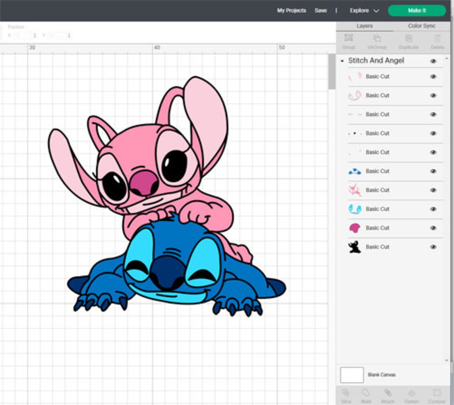 Blue SVG Clipart Digital File - Etsy