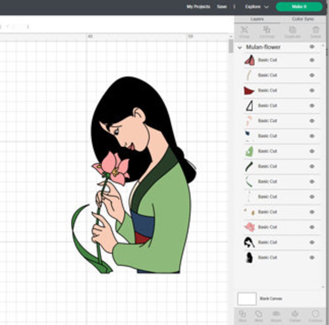 Princess SVG Clipart Digital File - Etsy