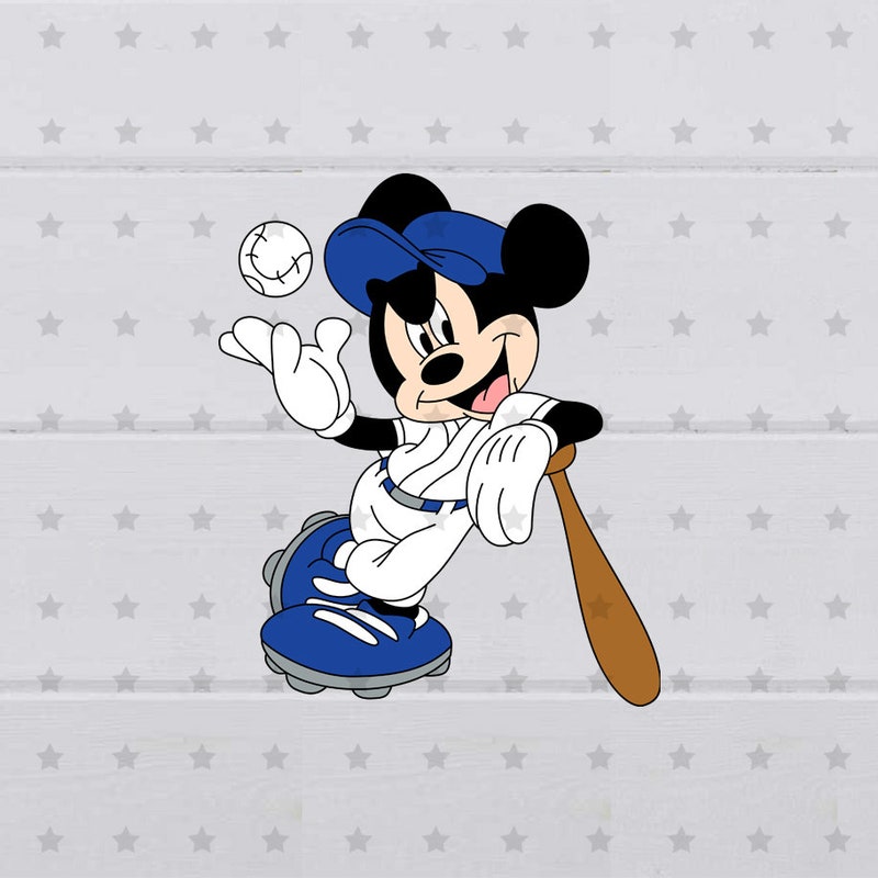 Mickey Mouse Dodgers Png - Etsy