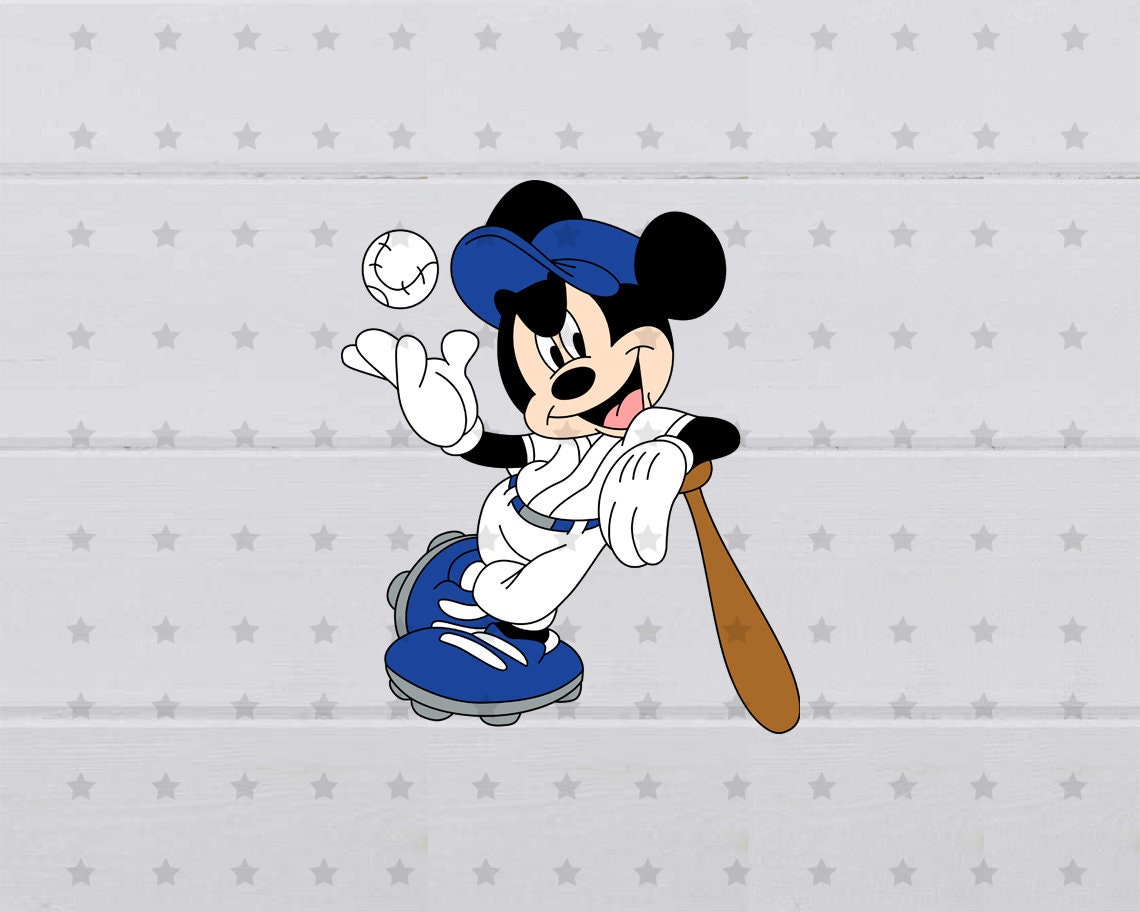 Mouse Baseball SVG, Clipart, Digital File - Etsy