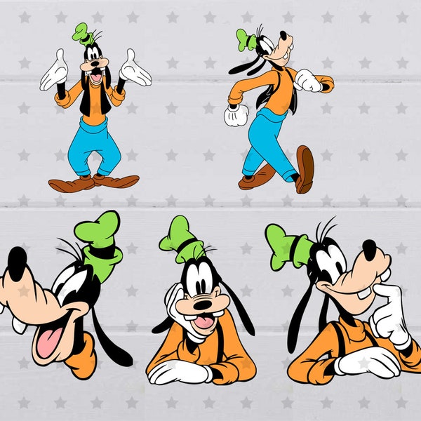 Goofy Svg - Etsy