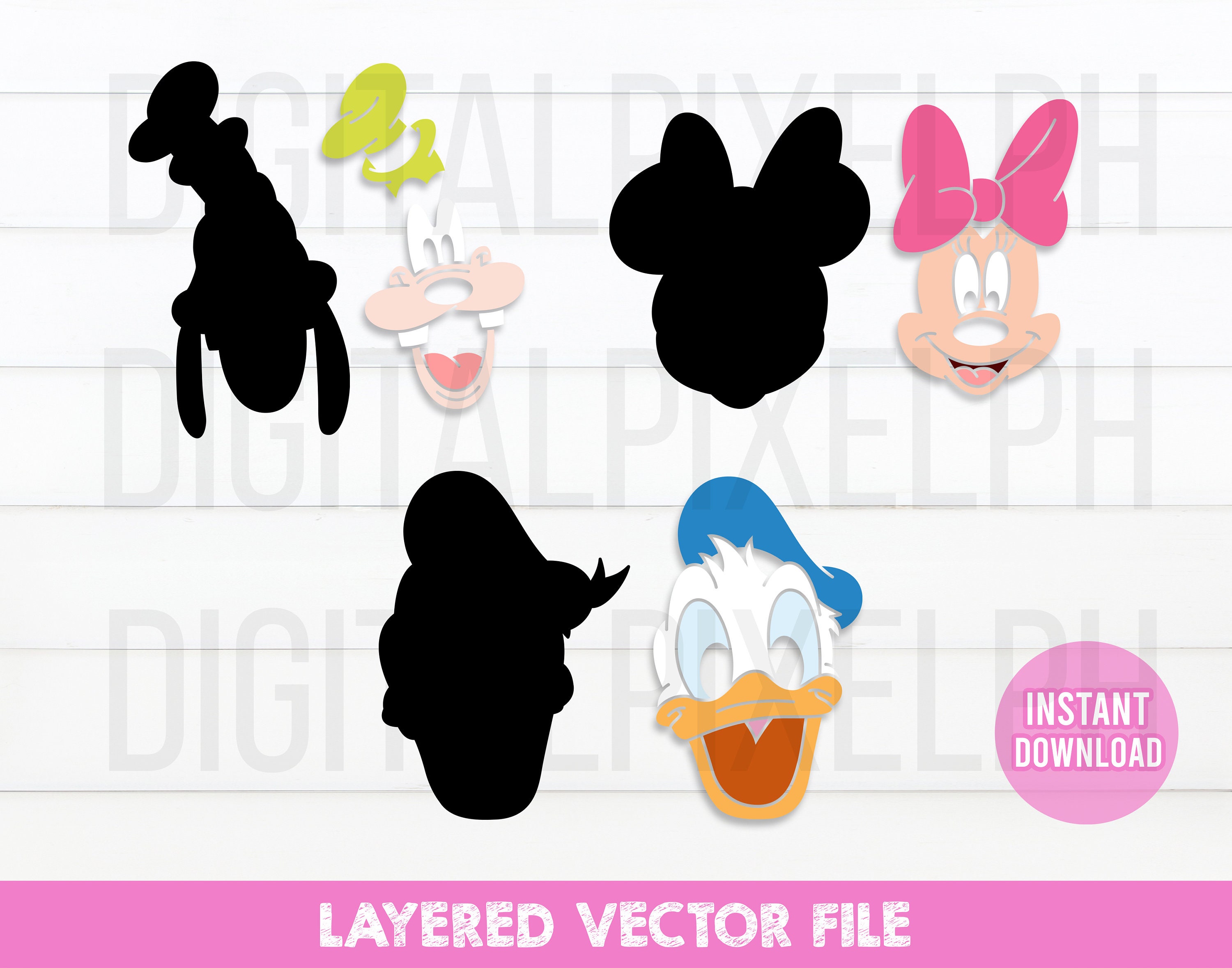 Mouse Vector SVG Bundle Clipart Eps Png Ai Pdf Layered - Etsy Canada