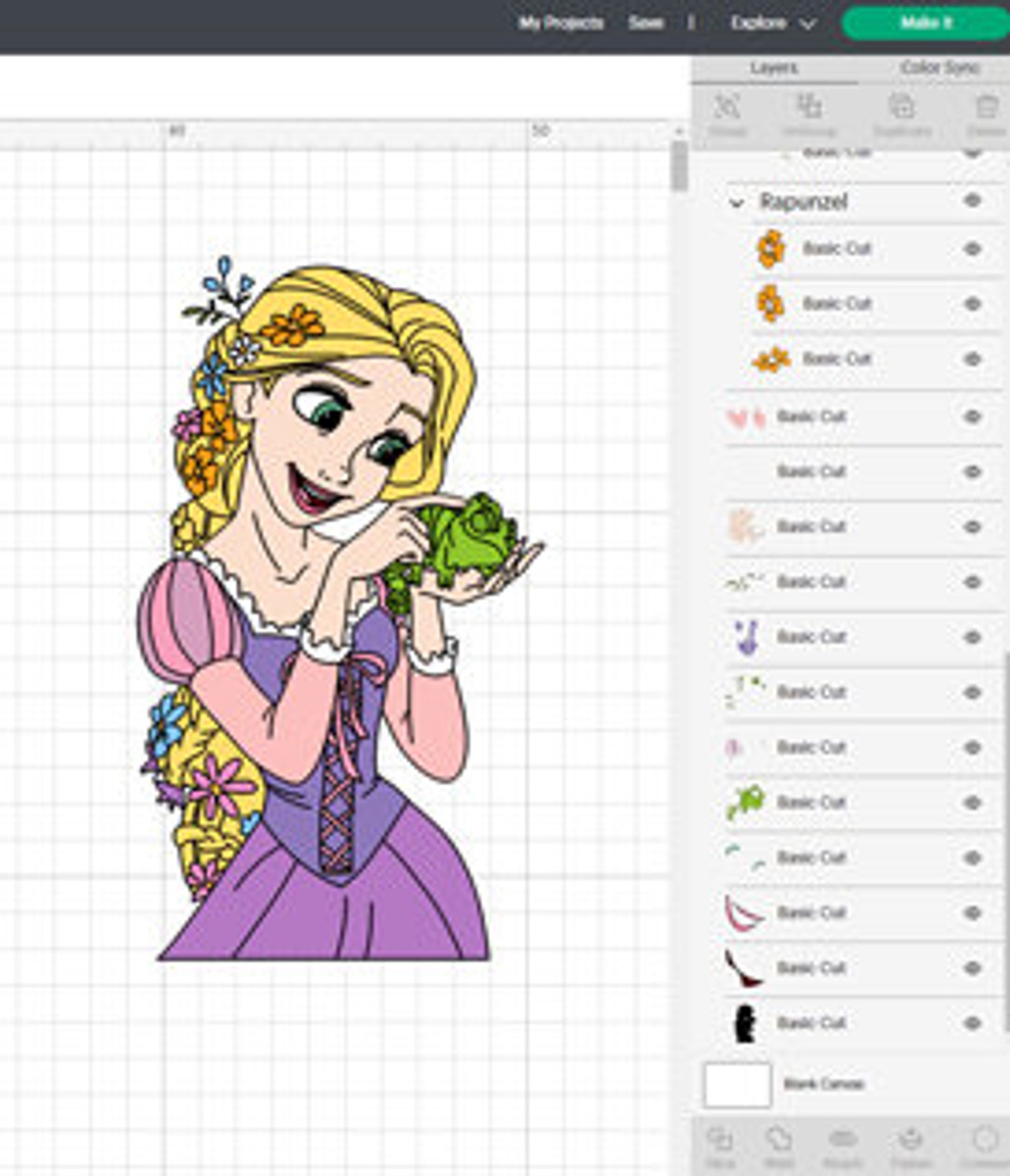 Princess SVG Clipart Digital File - Etsy