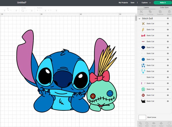 Blue SVG Clipart Digital File - Etsy