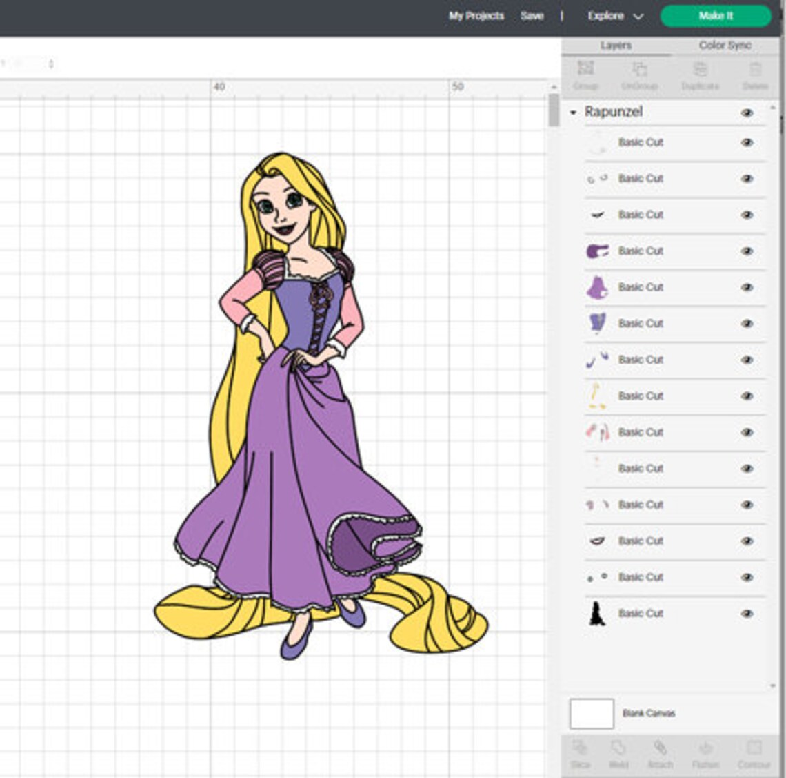 Princess SVG, Clipart, Digital File - Etsy
