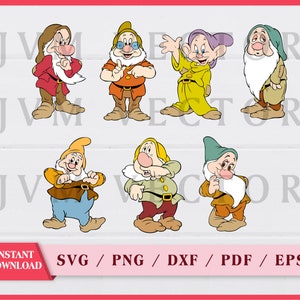 Dwarf SVG, Clipart, Digital File - Etsy