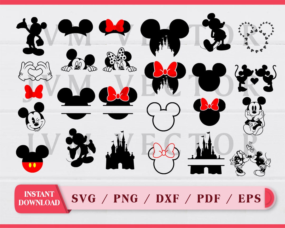 Mouse Vector SVG Bundle Clipart Eps Png Ai Pdf Layered - Etsy Ireland