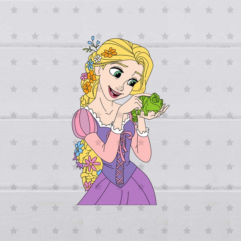 Rapunzel Svg - Etsy