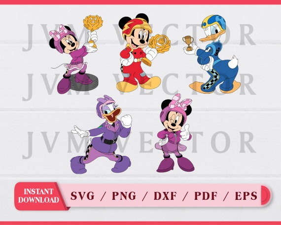 Mouse Roadster Racer SVG Clipart Digital File - Etsy