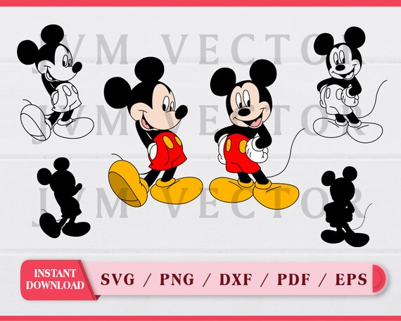 Mouse SVG Clipart Digital File - Etsy