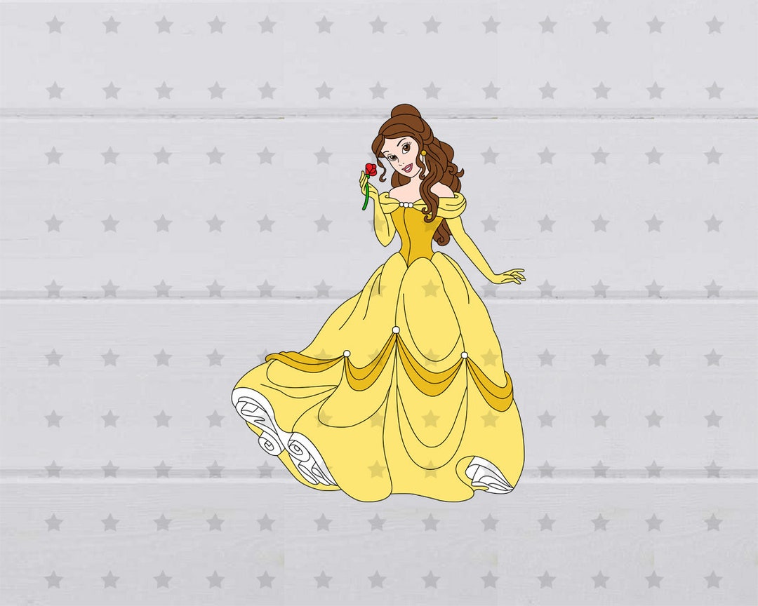 Princess SVG, Clipart, Digital File - Etsy