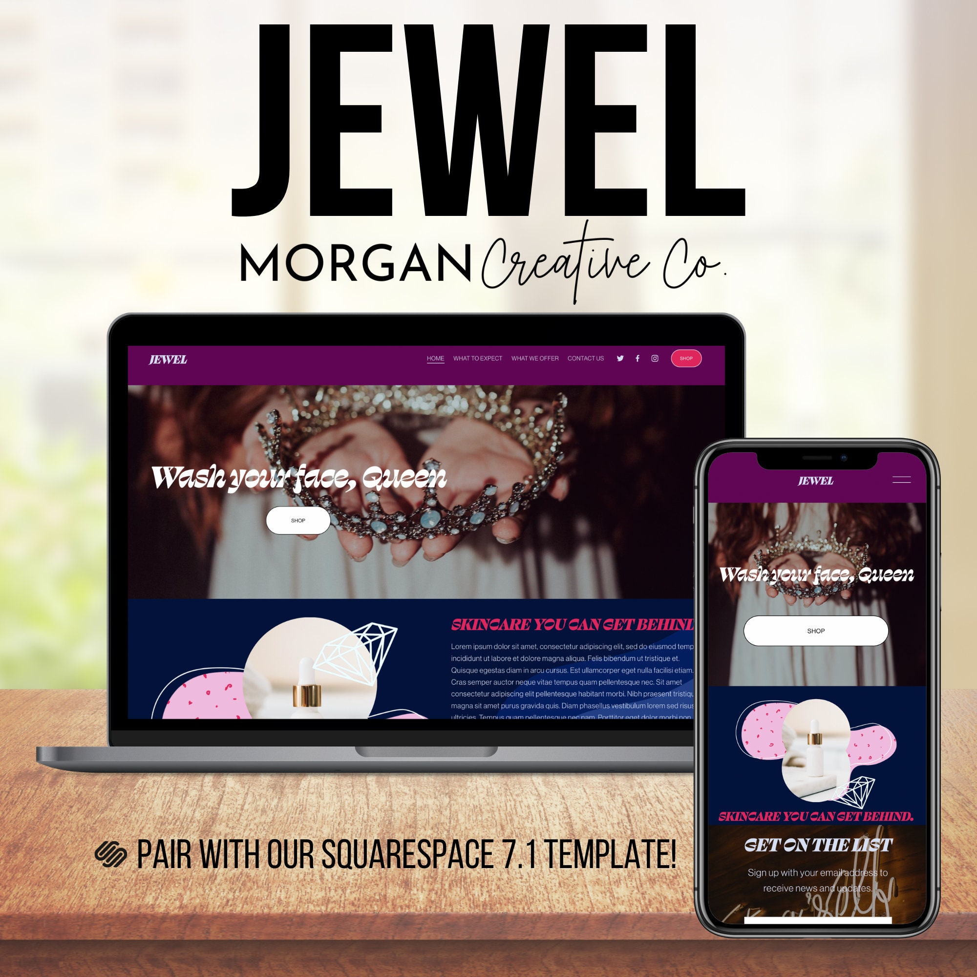 JEWEL Instagram Post Templates - Etsy