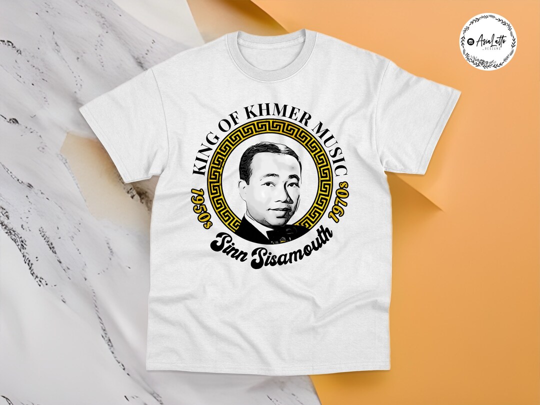 Sinn Sisamouth King of Rock Graphic Shirt - Etsy