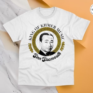 Sinn Sisamouth King of Rock Graphic Shirt - Etsy