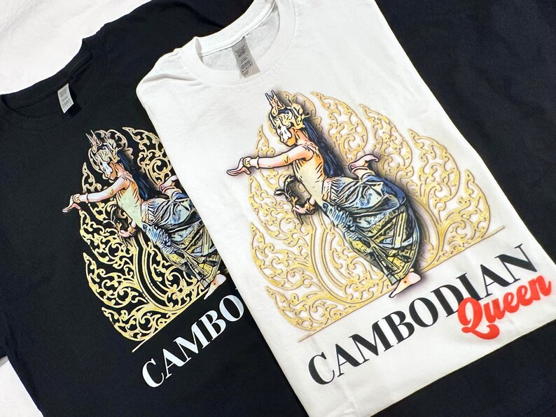 Cambodian Queen Shirt, Khmer Shirt - Etsy