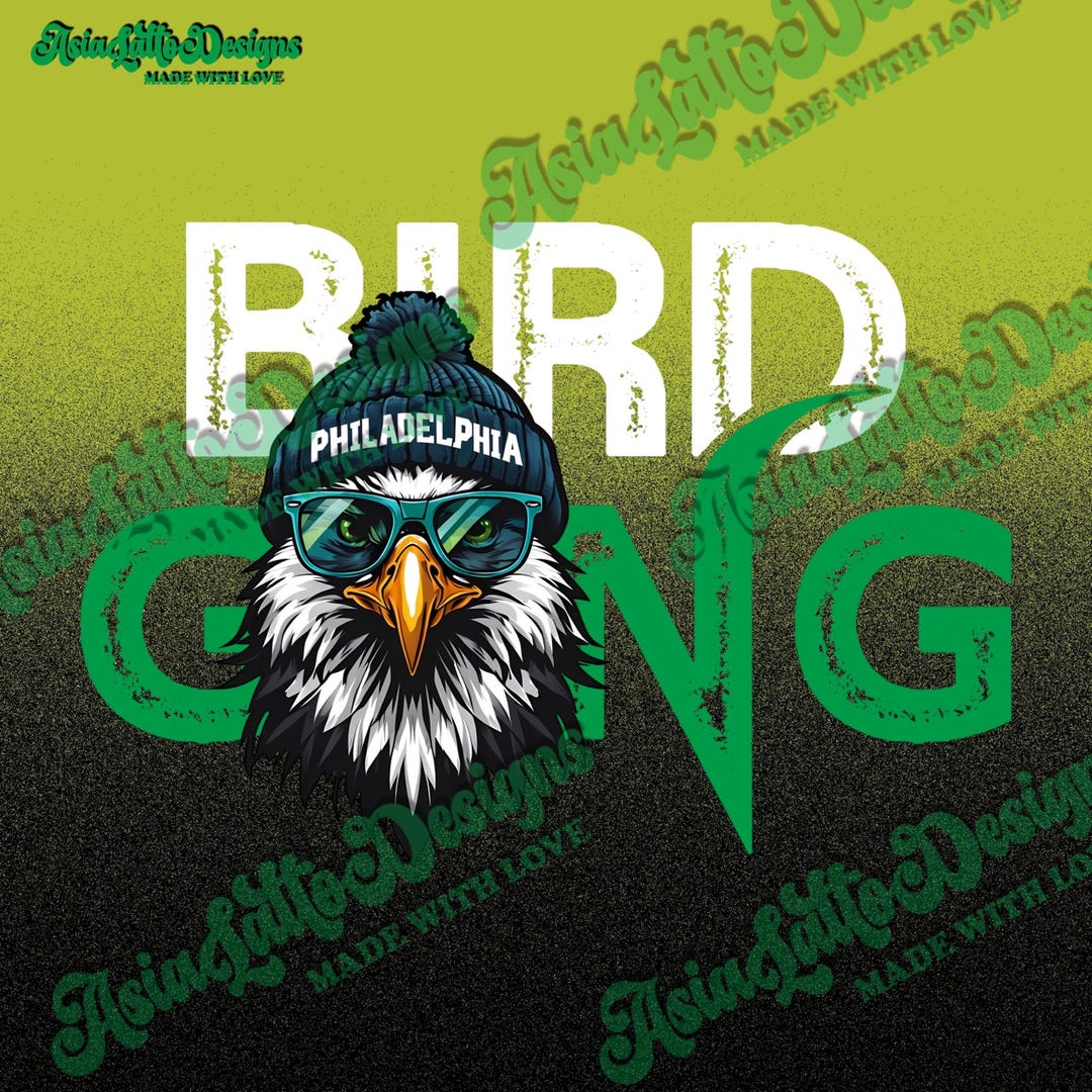 Philadelphia Eagles BIRD GANG! PNG! Digital Download - Etsy