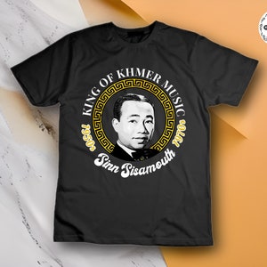 Sinn Sisamouth King of Rock Graphic Shirt - Etsy