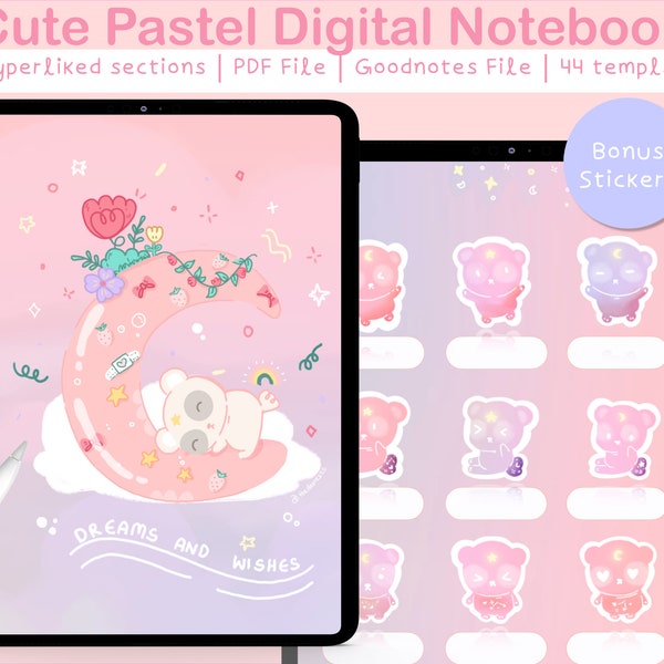 Goodnotes Template - Etsy