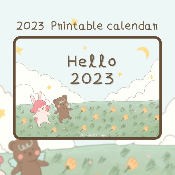 Cute Calendar - Etsy