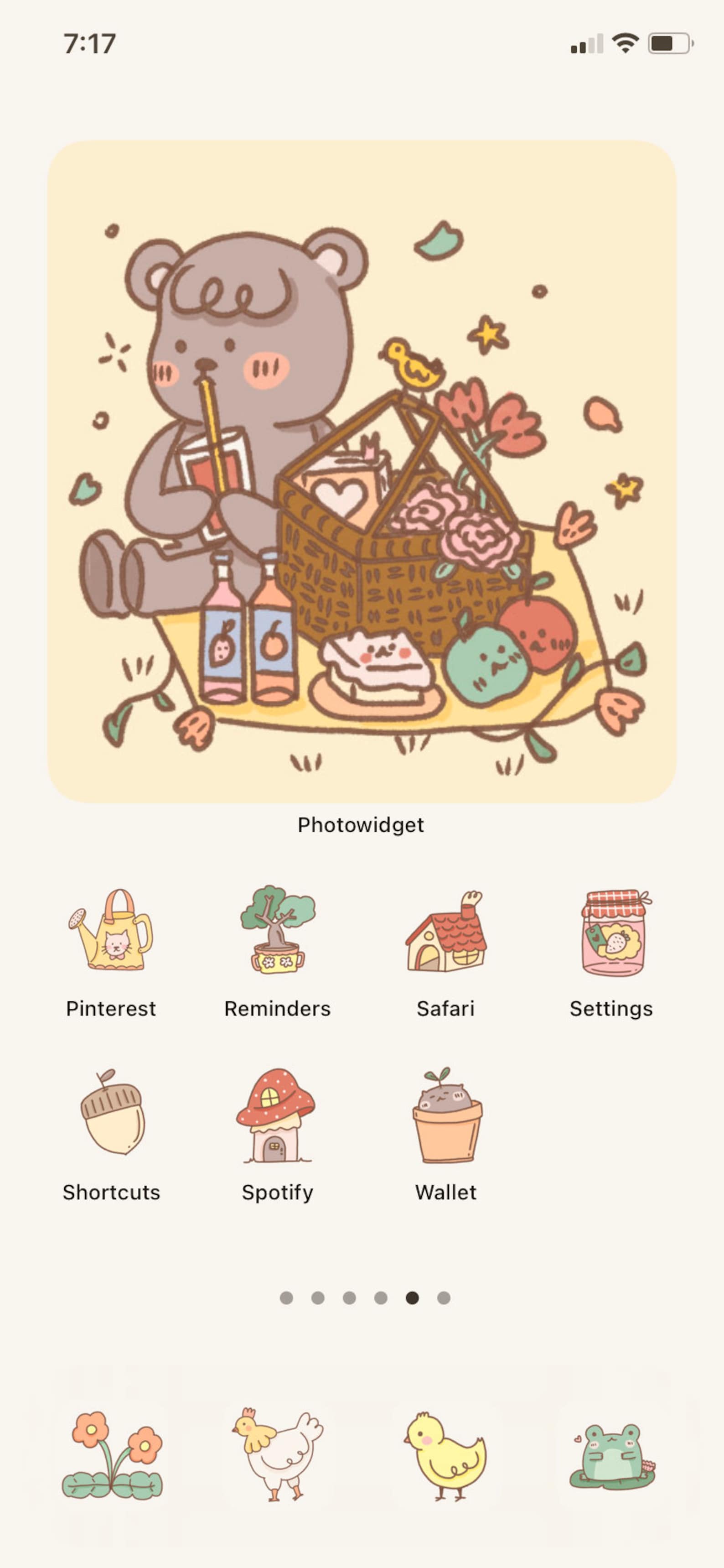 CUTE COTTAGECORE Hand Drawn Icon Set With Wallpapers Cute - Etsy UK