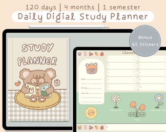 Cute Study Planner - Etsy