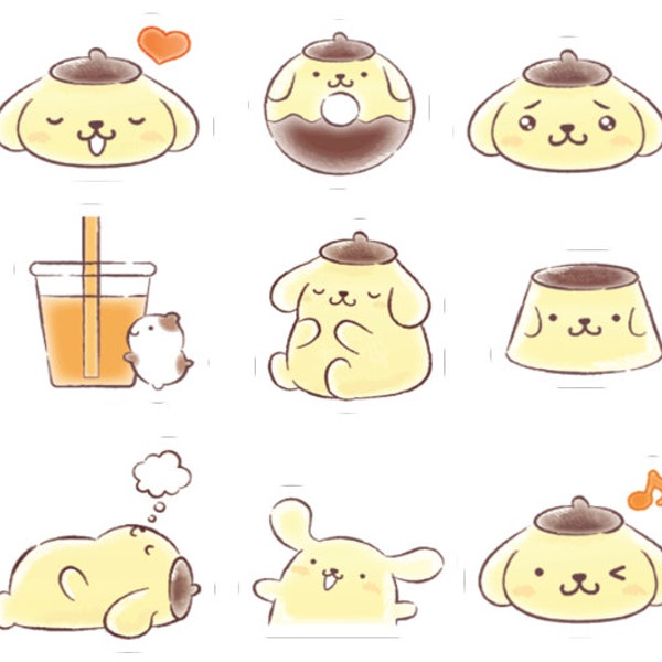Pom Purin Sticker - Etsy
