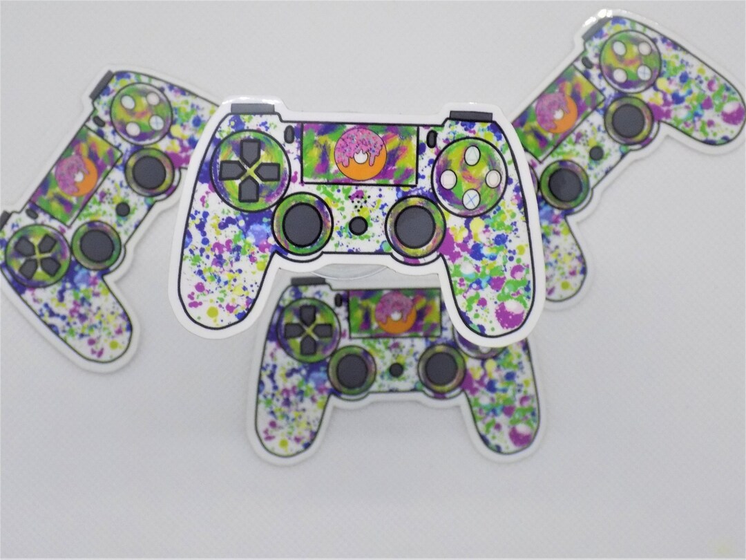 PS4 Controller Sticker / Donut Controller / Gamer Stickers - Etsy