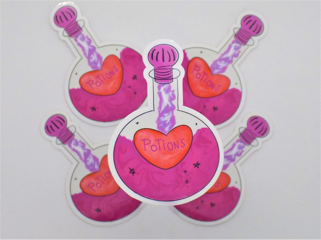 Love Potion Sticker - Etsy