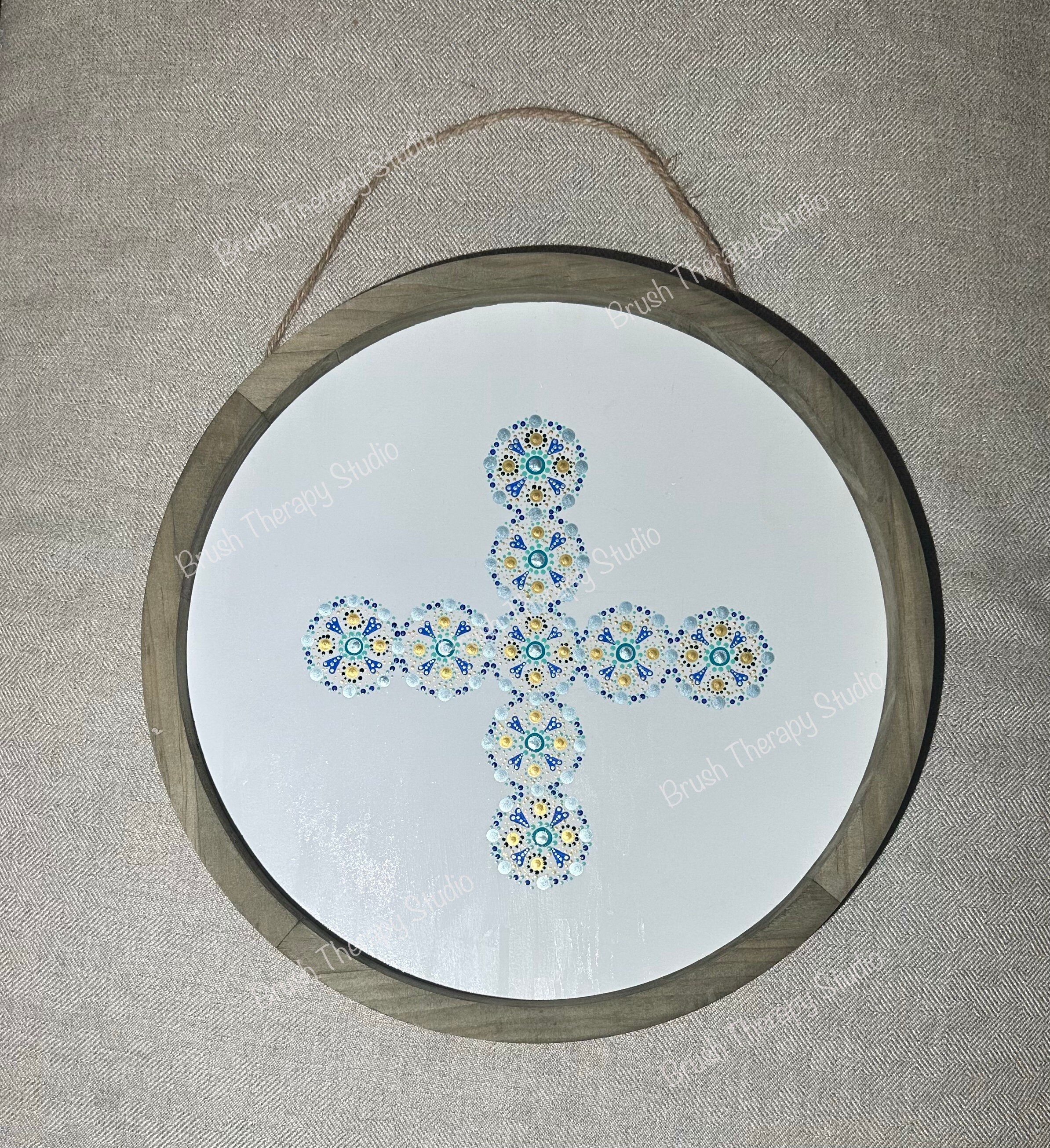 Cross Dot Painting - Etsy