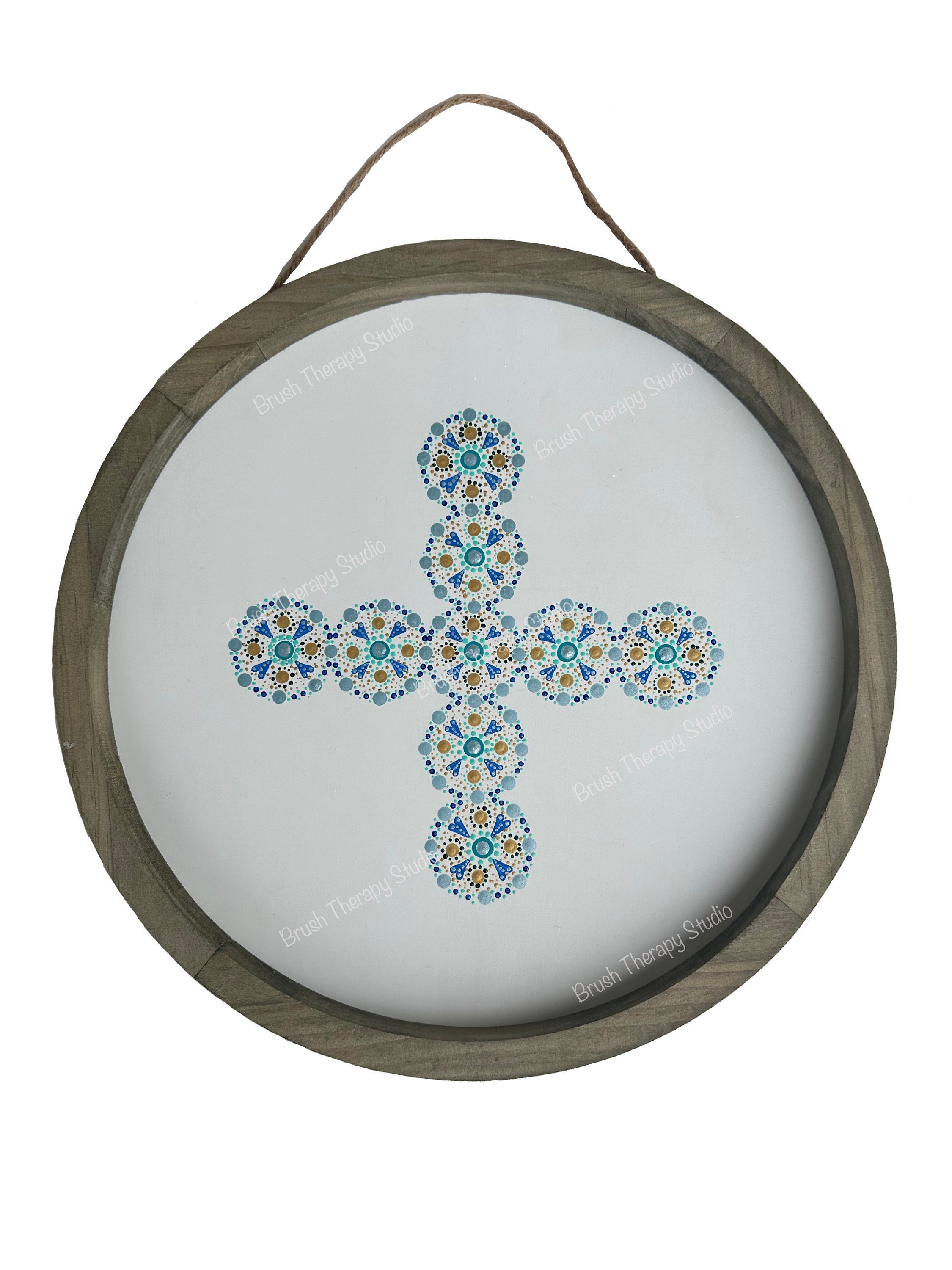 Cross Dot Painting - Etsy